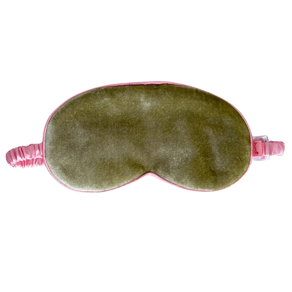 Velvet Eye Mask - Fennel – Minsky London Ltd